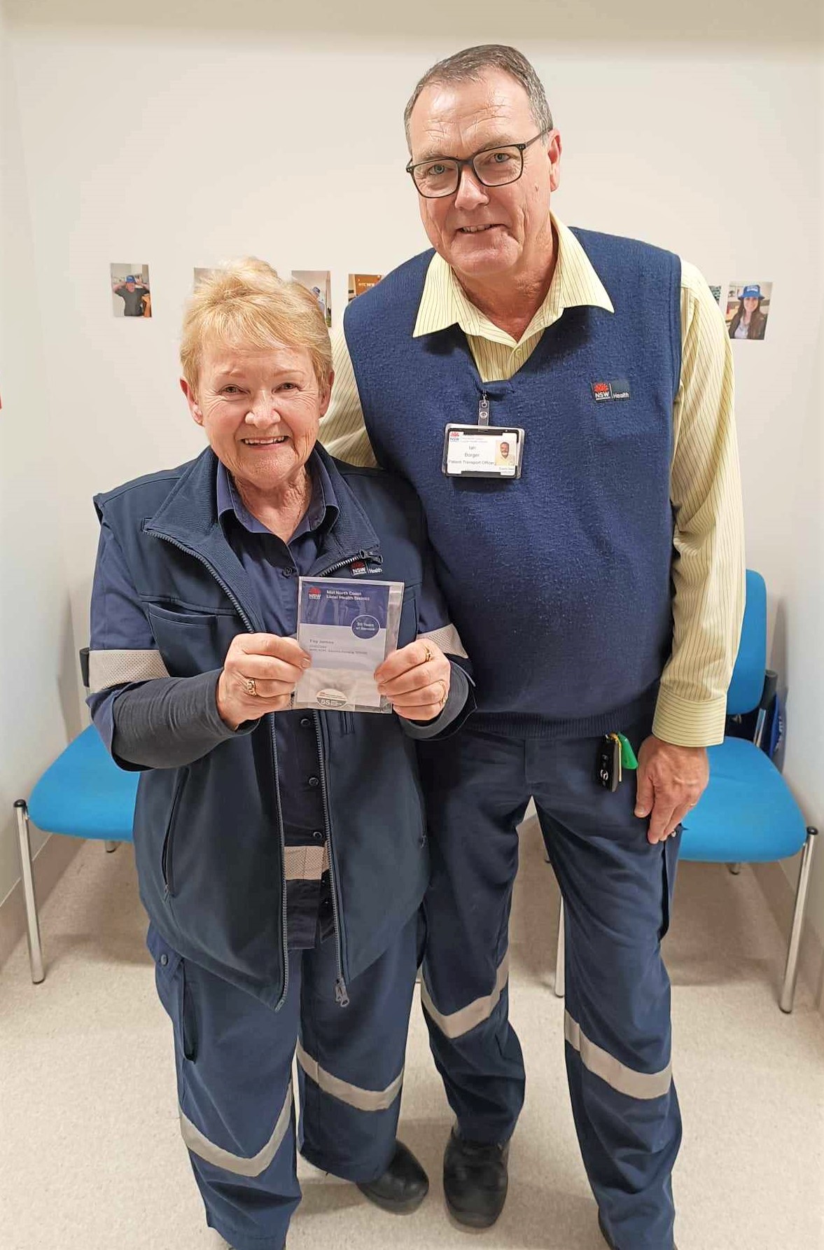 Celebrating Fay James' 55 years of service as a health care worker ...