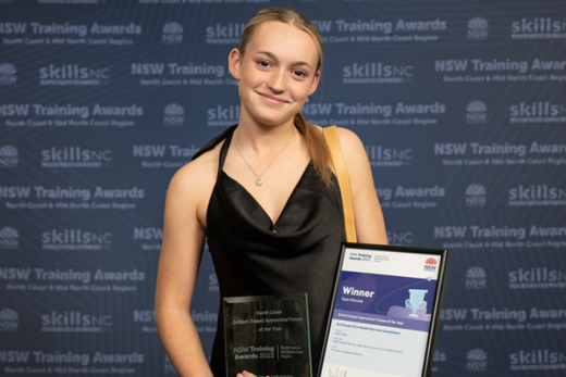 Well done Tayla! - Mid North Coast Local Health District