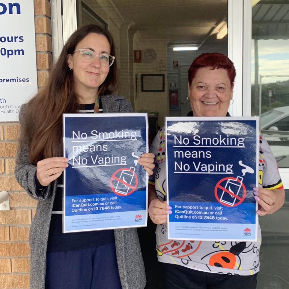 No smoking means no vaping - Mid North Coast Local Health District No smoking means no vaping - Mid North Coast Local Health District